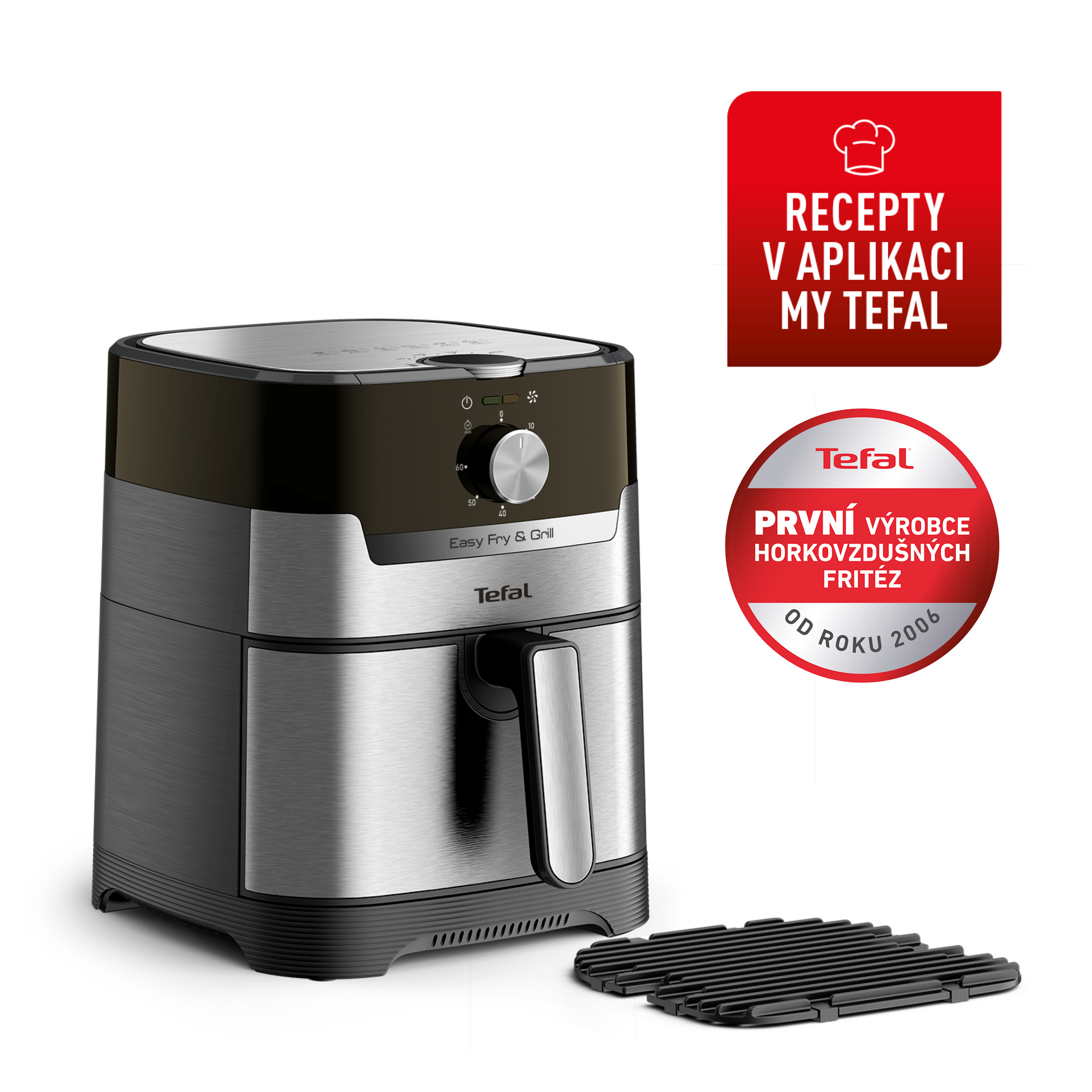 Uživatelský manuál a často kladené dotazy Fritezy-bez-oleje | Tefal